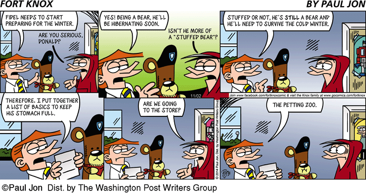 Fort Knox for 11/2/2014 | Fort Knox | Comics | ArcaMax Publishing