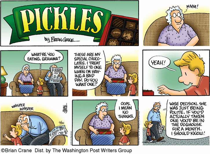 Pickles for 9/20/2015 | Pickles | Comics | ArcaMax Publishing