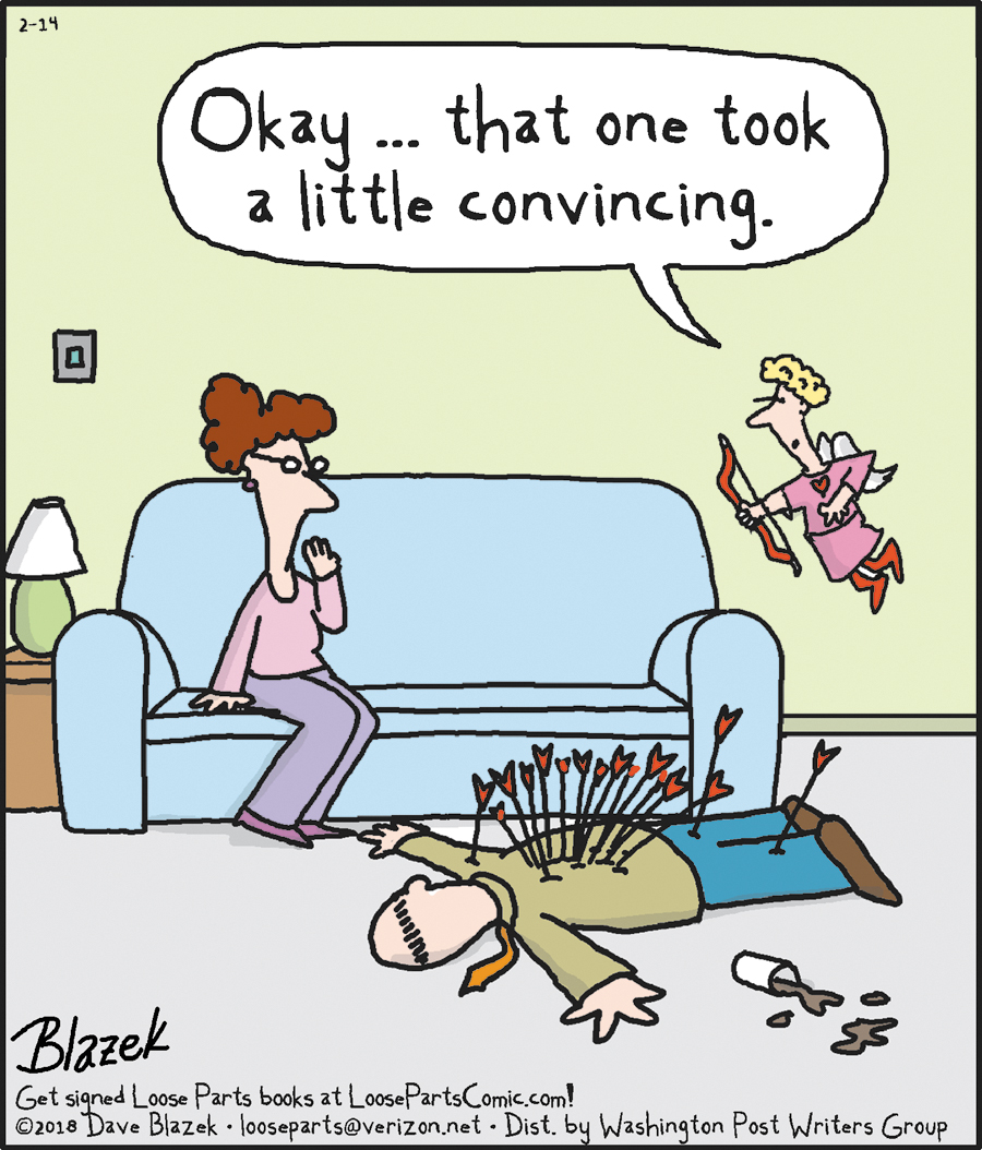 Loose Parts for 2/14/2018 | Loose Parts | Comics | ArcaMax Publishing