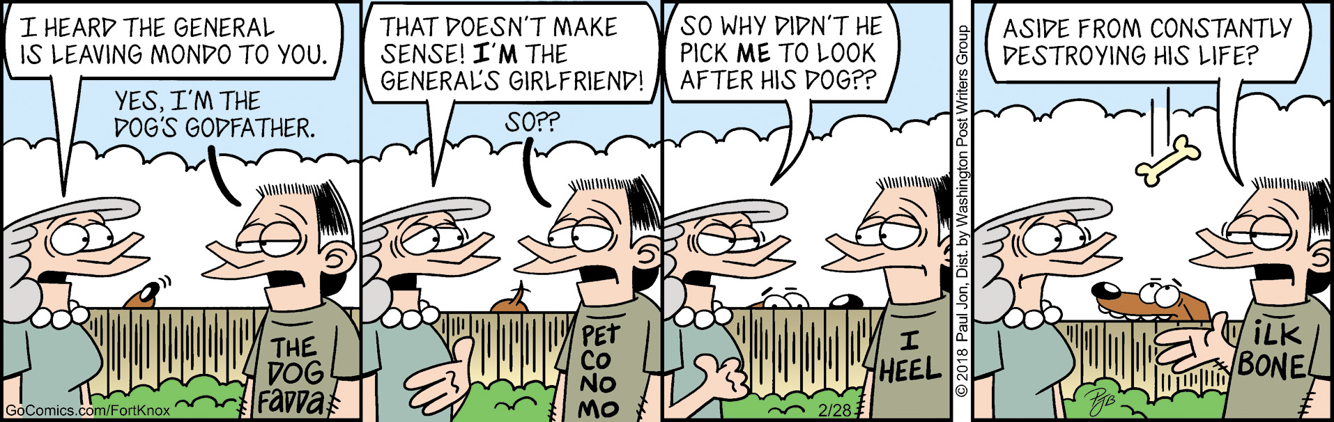 Fort Knox for 2/28/2018 | Fort Knox | Comics | ArcaMax Publishing