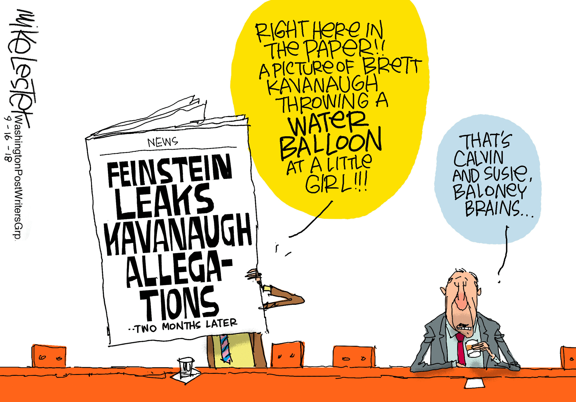 Mike Lester 9/16/2018 | Mike Lester | Comics | ArcaMax Publishing