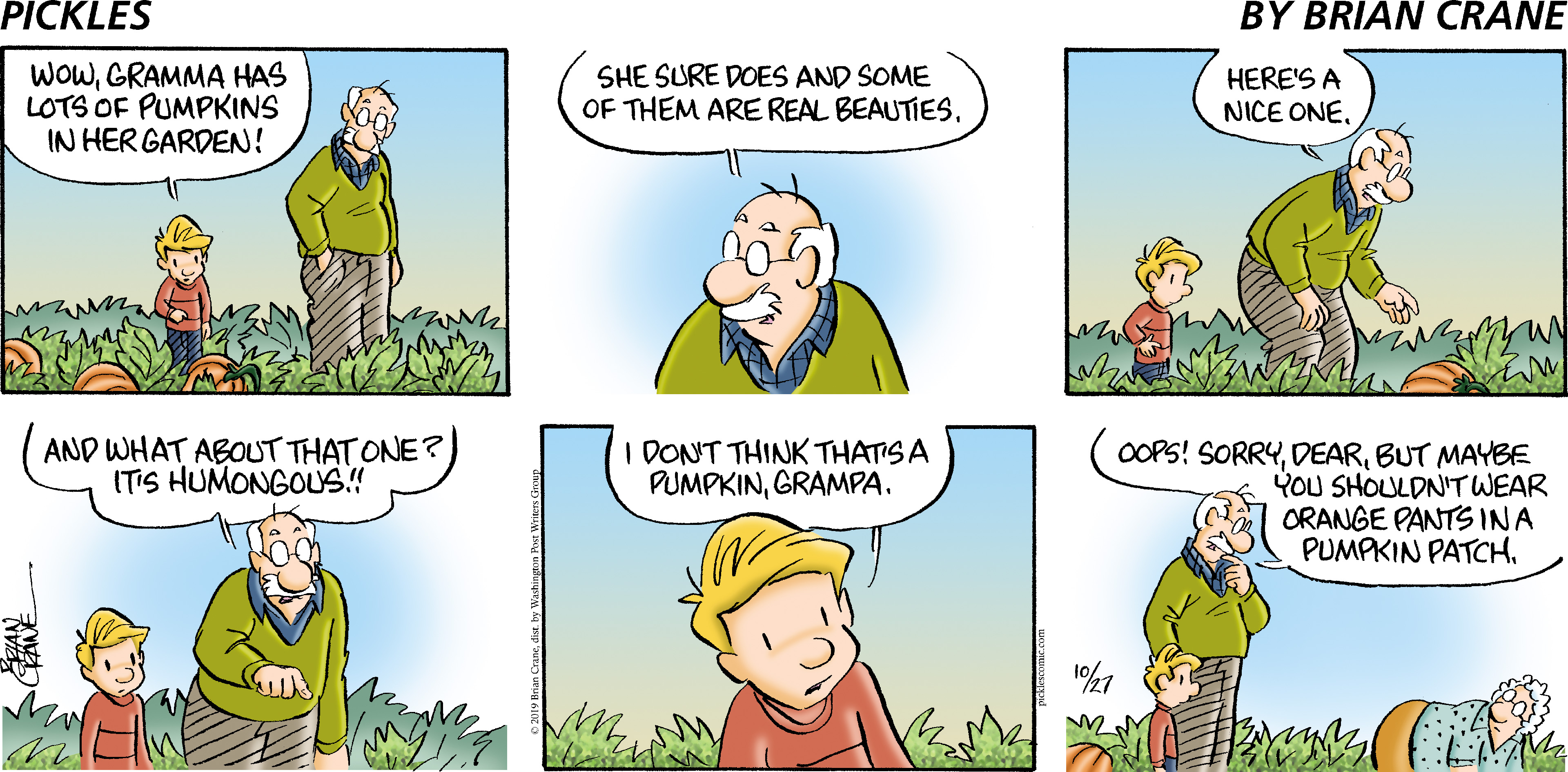 Pickles for 10/27/2019 | Pickles | Comics | ArcaMax Publishing