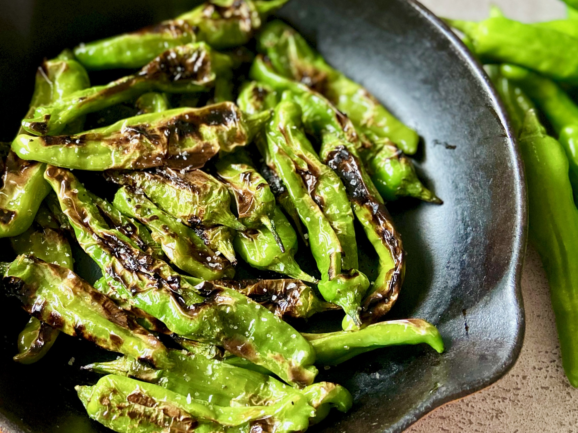 Kary Osmond: Cooked shishito peppers are an addicting snack | Variety ...
