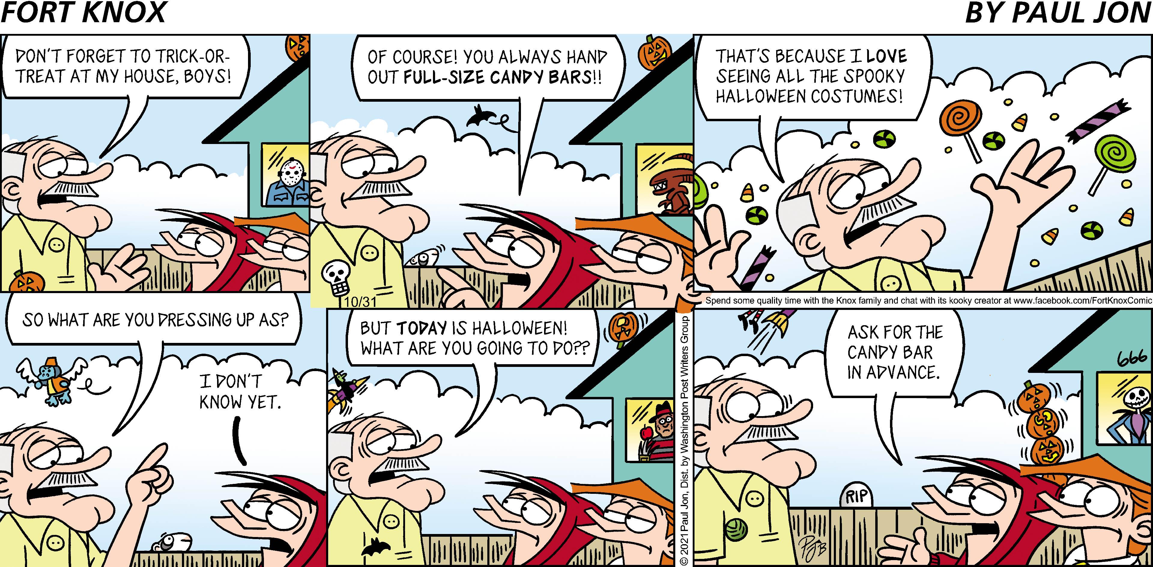 Fort Knox for 10/31/2021 | Fort Knox | Comics | ArcaMax Publishing