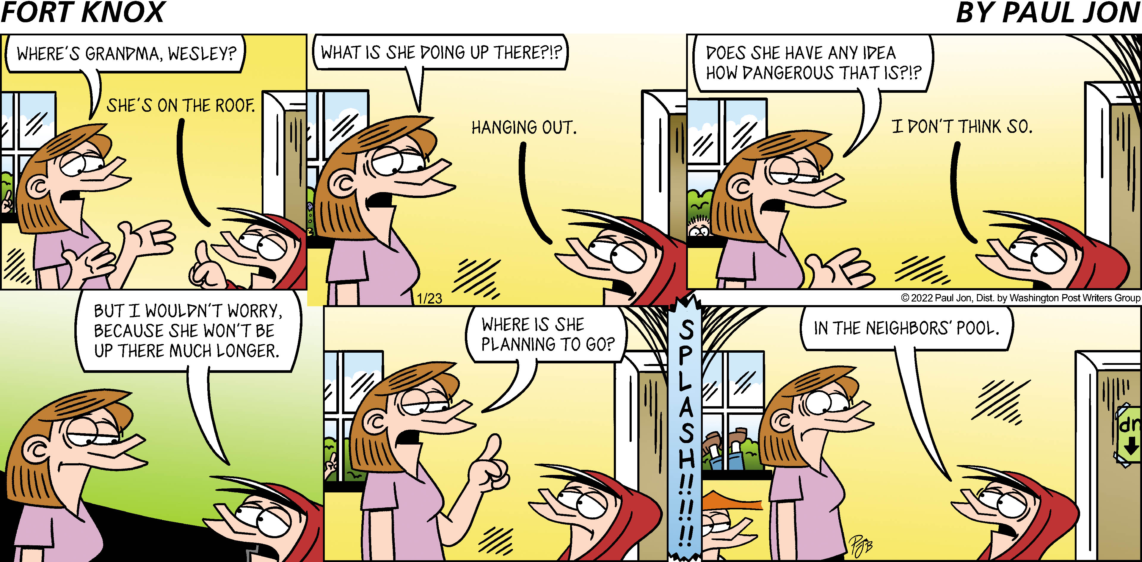 Fort Knox for 1/23/2022 | Fort Knox | Comics | ArcaMax Publishing