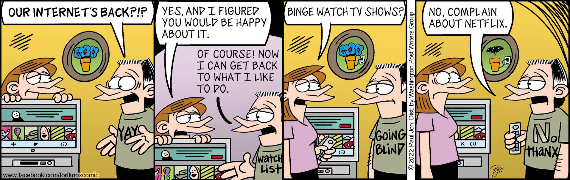 Fort Knox for 7/16/2022 | Fort Knox | Comics | ArcaMax Publishing