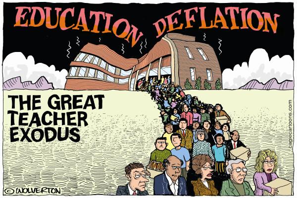 Education Delflation | Monte Wolverton | Comics | ArcaMax Publishing