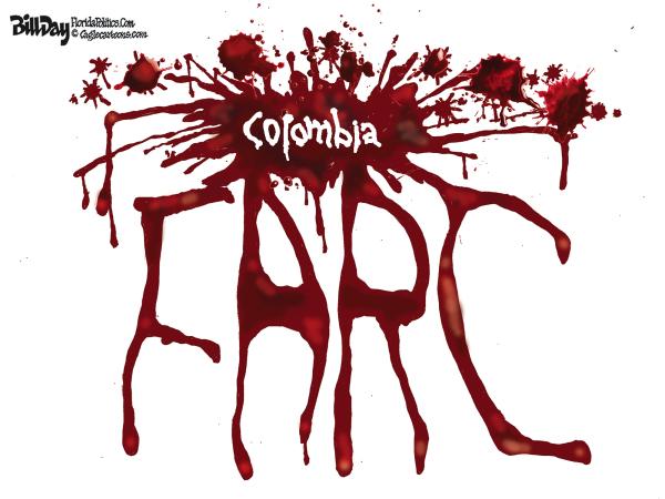 Colombia FARC Terrorism | Bill Day | Comics | ArcaMax Publishing