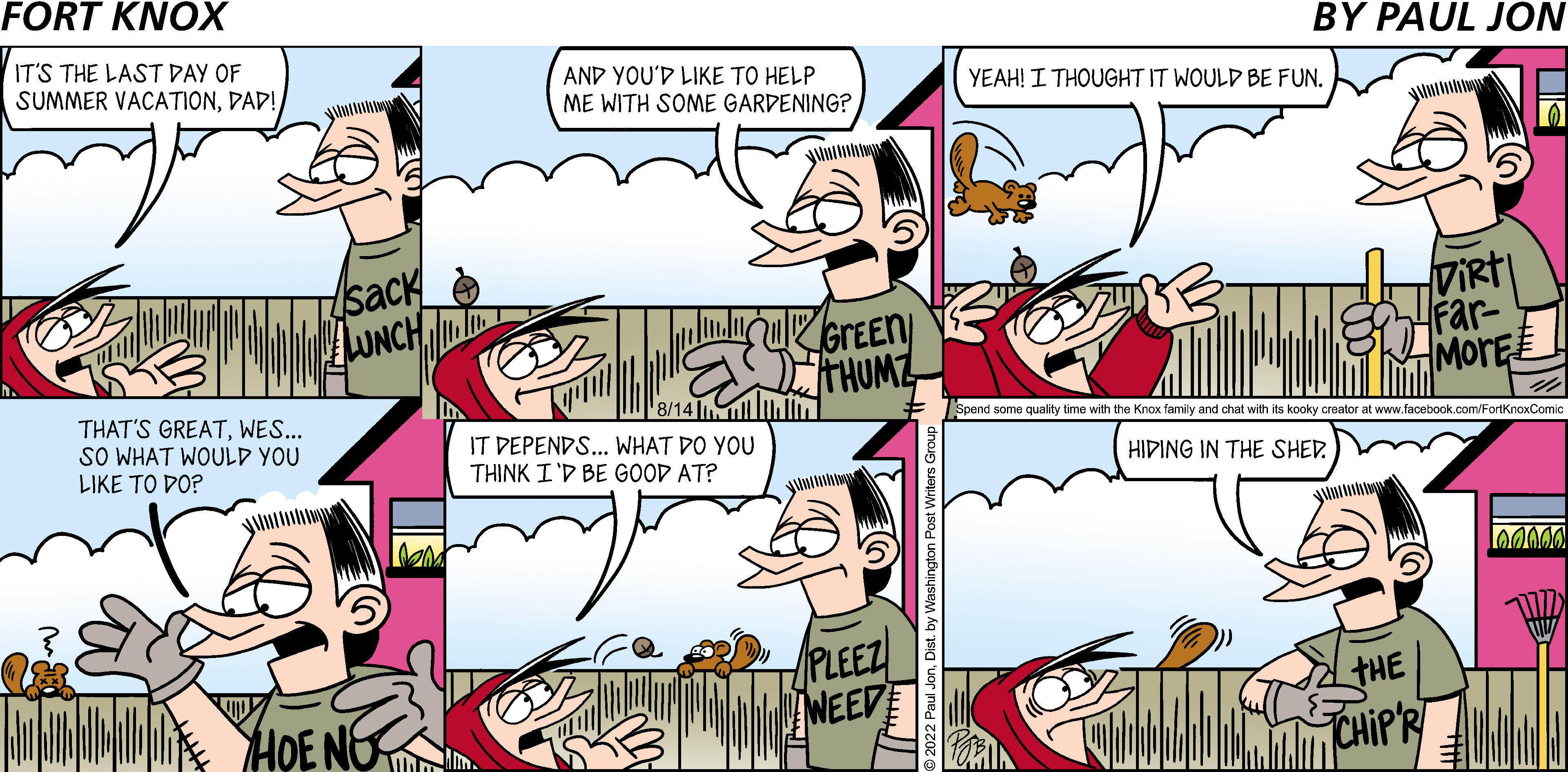 Fort Knox for 8/14/2022 | Fort Knox | Comics | ArcaMax Publishing