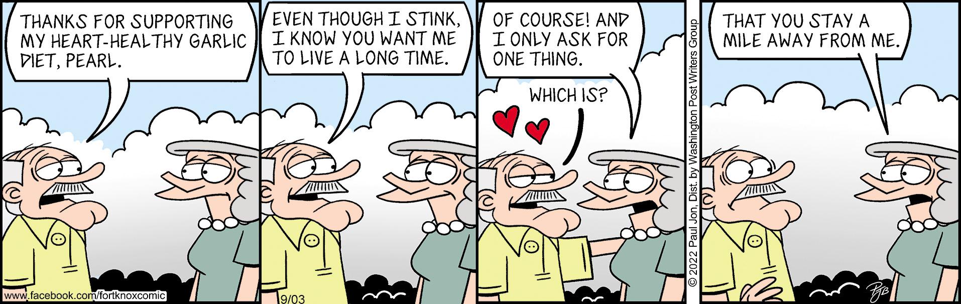 Fort Knox for 9/3/2022 | Fort Knox | Comics | ArcaMax Publishing