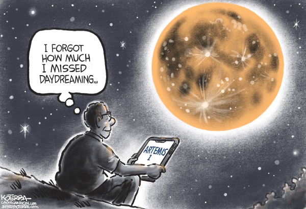 Back to the Moon | Jeff Koterba | Comics | ArcaMax Publishing
