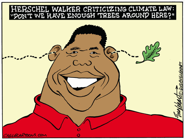 Senator Herschel Walker | Bob Englehart | Comics | ArcaMax Publishing