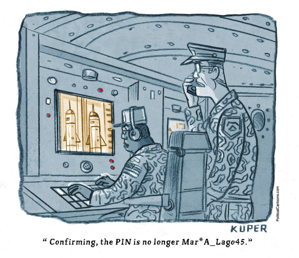 Mar-a-Lago's Top Secrets | Peter Kuper | Comics | ArcaMax Publishing