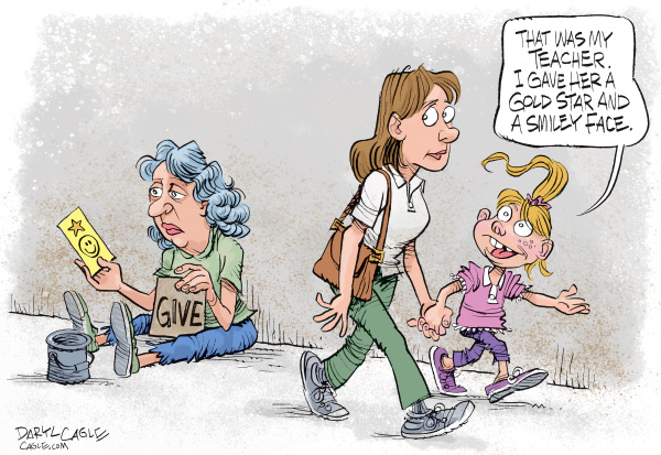 That was my Teacher | Daryl Cagle | Comics | ArcaMax Publishing