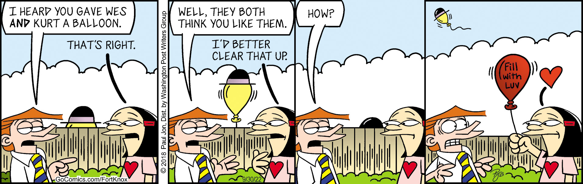 Fort Knox for 9/30/2022 | Fort Knox | Comics | ArcaMax Publishing