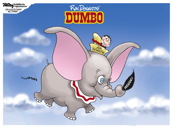 Ron DeSantis' Dumbo | Bill Day | Comics | ArcaMax Publishing