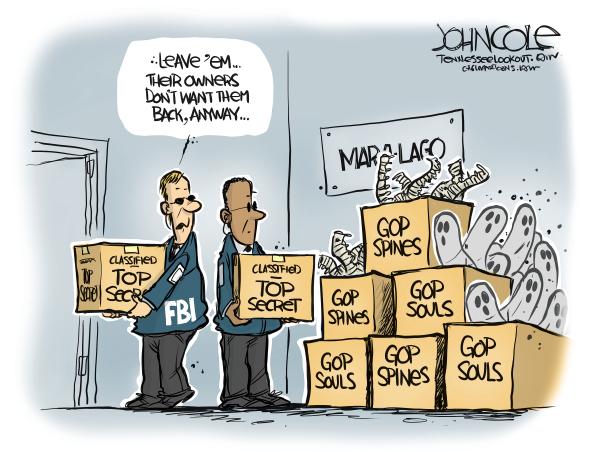 GOP spines and souls | John Cole | Comics | ArcaMax Publishing