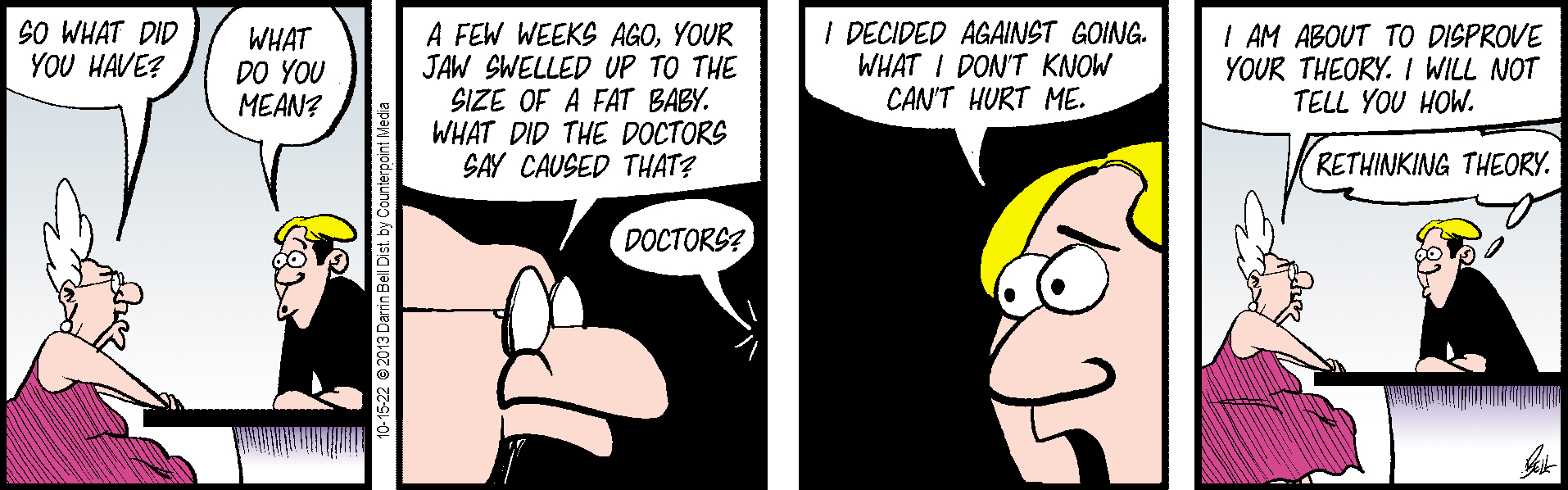 Rudy Park for 10/15/2022 | Rudy Park | Comics | ArcaMax Publishing