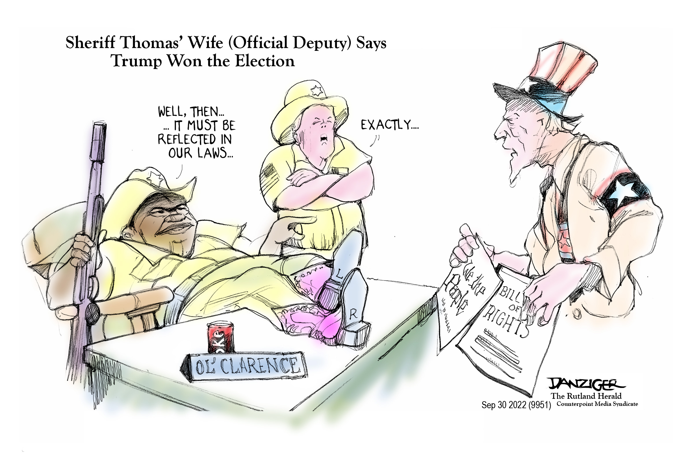 Jeff Danziger for 10/1/2022 | Jeff Danziger | Comics | ArcaMax Publishing