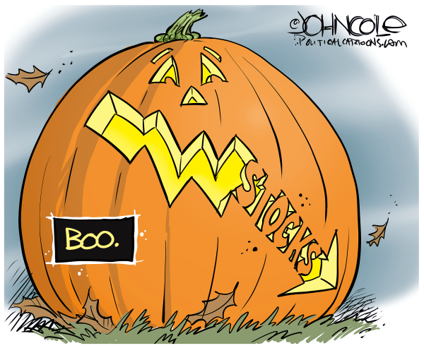 Spooky stock market | John Cole | Comics | ArcaMax Publishing
