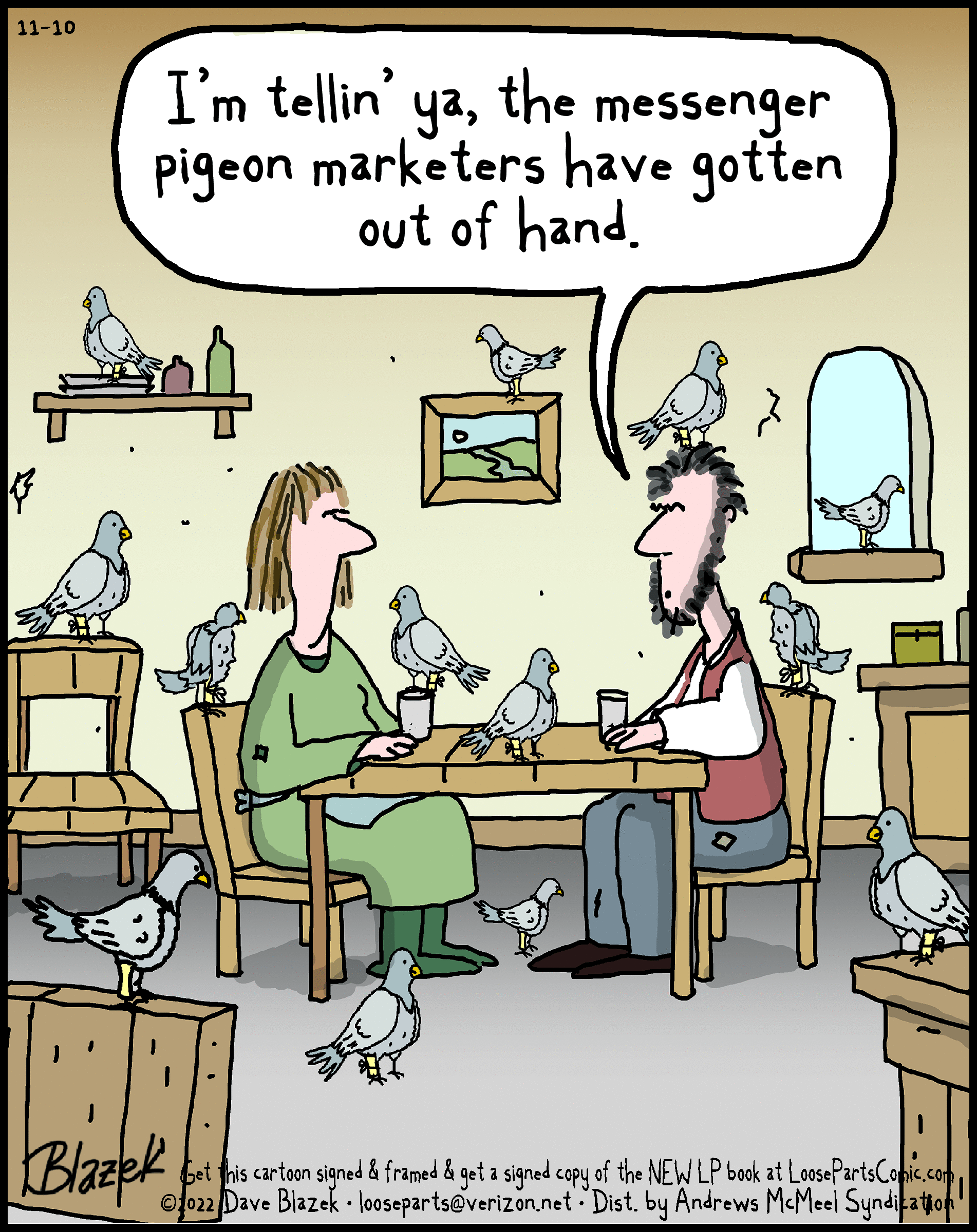 Loose Parts for 11/10/2022 | Loose Parts | Comics | ArcaMax Publishing