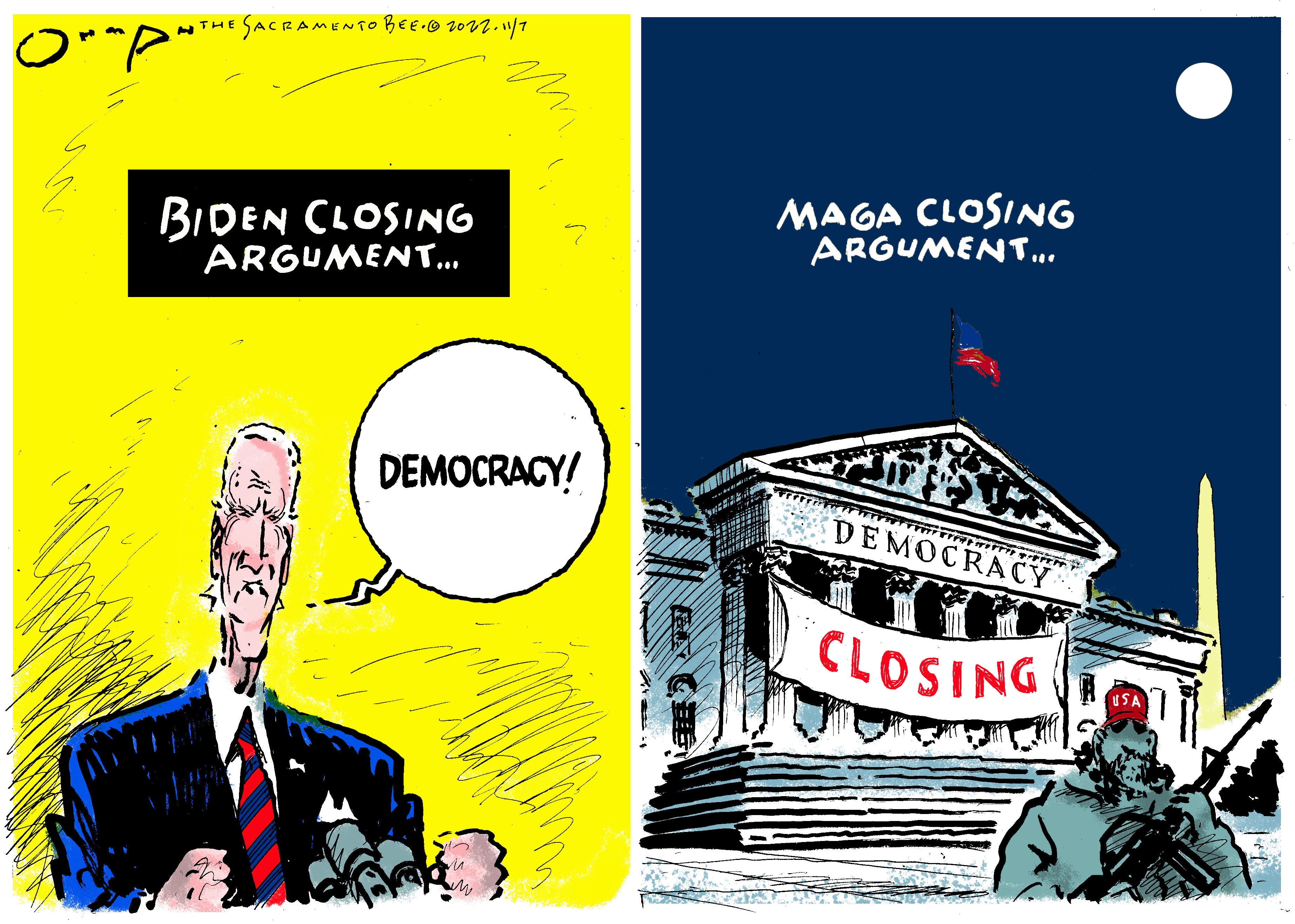 Jack Ohman for 11/7/2022 | Jack Ohman | Comics | ArcaMax Publishing