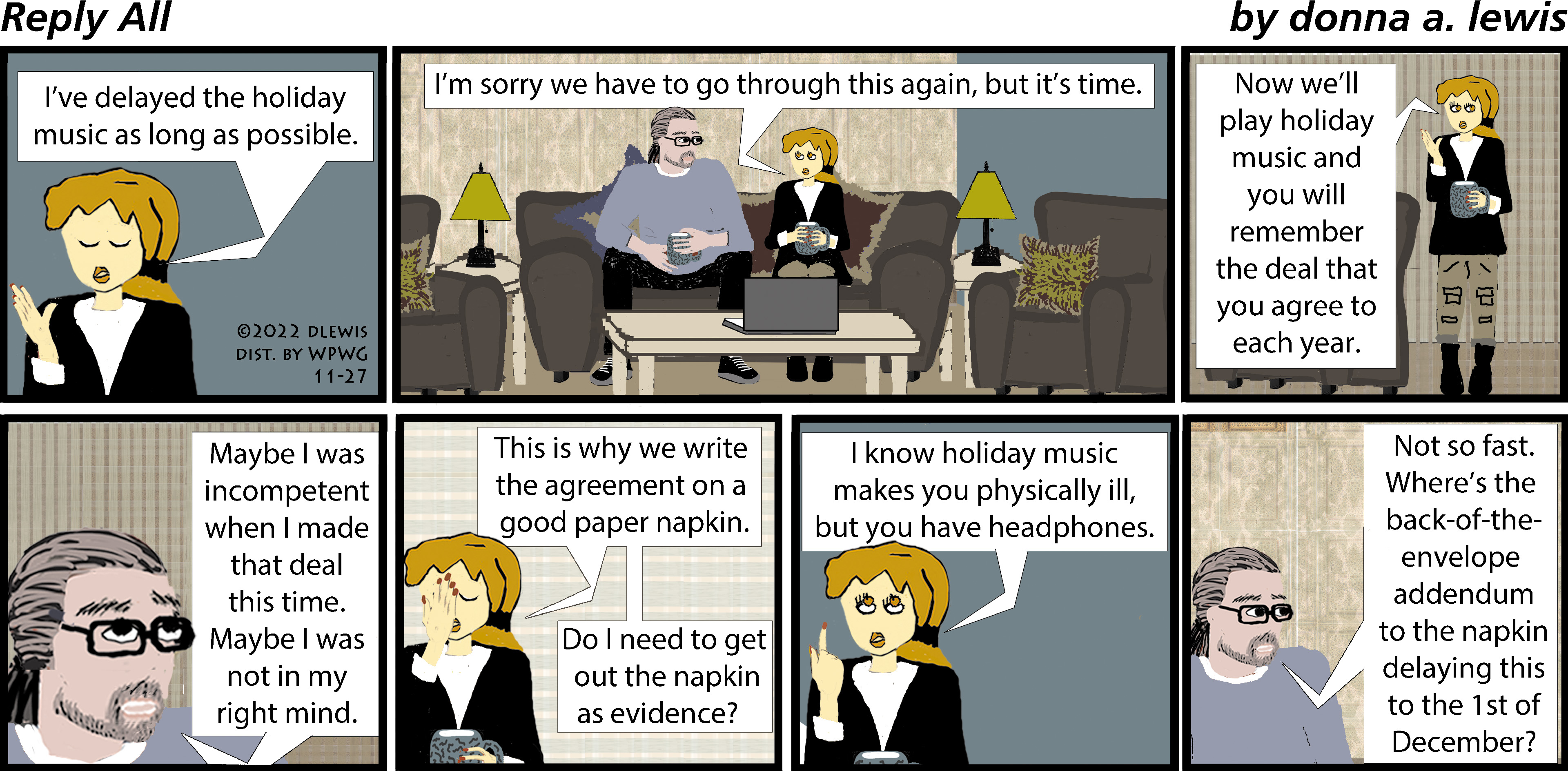 Reply All for 11/27/2022 | Reply All | Comics | ArcaMax Publishing