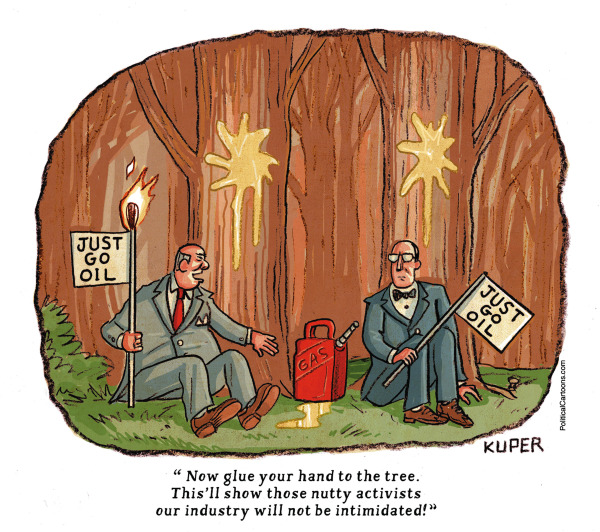 Just Go Oil? | Peter Kuper | Comics | ArcaMax Publishing