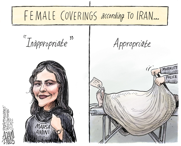 Mahsa Amini | Adam Zyglis | Comics | ArcaMax Publishing