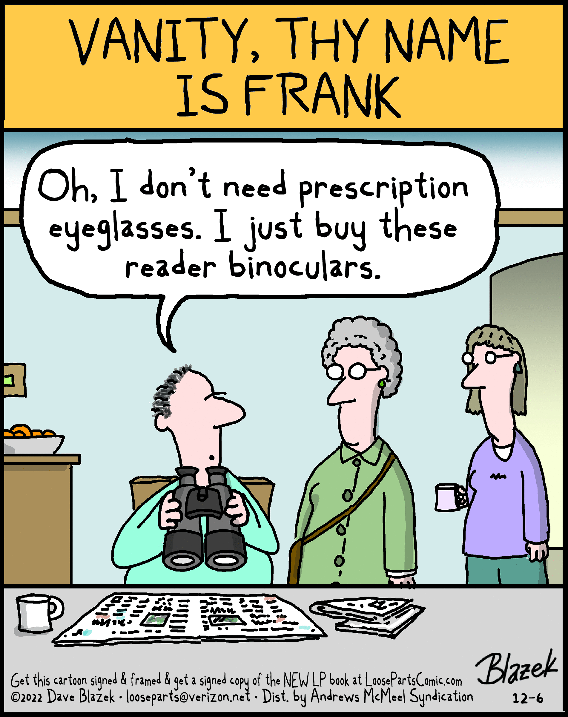 Loose Parts for 12/6/2022 | Loose Parts | Comics | ArcaMax Publishing