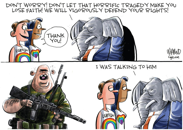 LGBTQ rights | Dave Whamond | Comics | ArcaMax Publishing