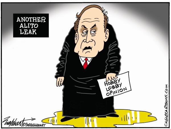 NY Times Investigates Alito | Bob Englehart | Comics | ArcaMax Publishing