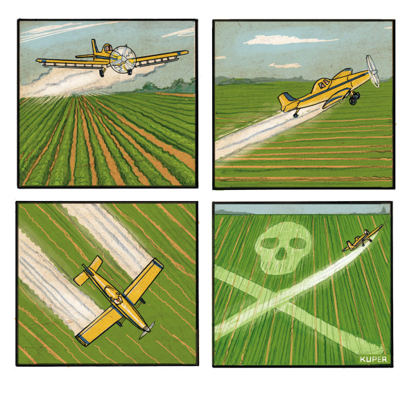 Pesticide Silent Spring | Peter Kuper | Comics | ArcaMax Publishing