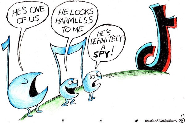 TIK TOK BAN | Randy Enos | Comics | ArcaMax Publishing