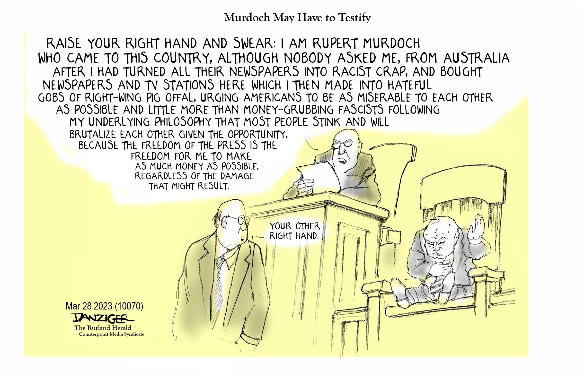 Jeff Danziger for 3/29/2023 | Jeff Danziger | Comics | ArcaMax Publishing