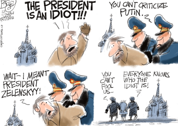 Putin Put-down | Pat Bagley | Comics | ArcaMax Publishing