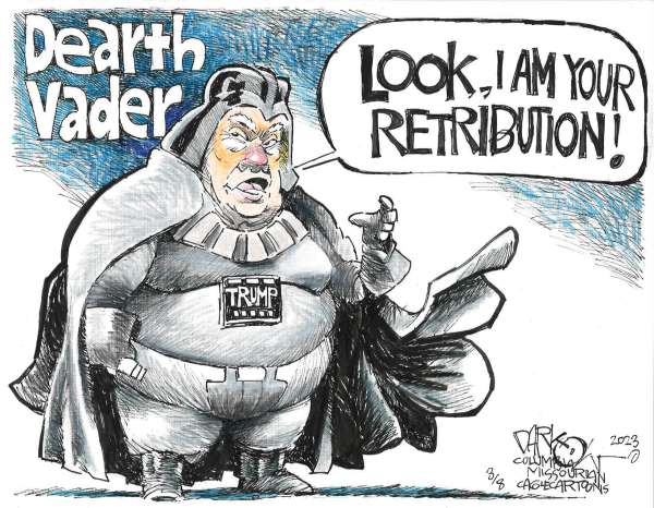 I Am Your Retribution | John Darkow | Comics | ArcaMax Publishing