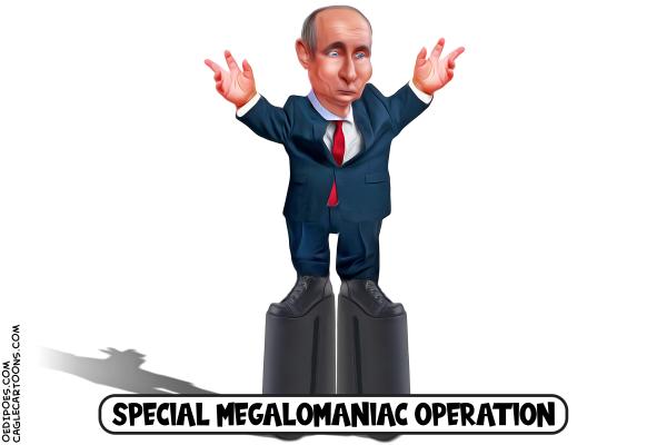 Putin High Heels | Bart van Leeuwen | Comics | ArcaMax Publishing