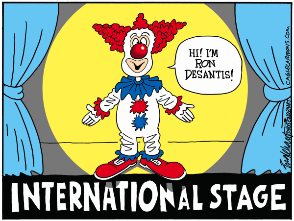 Ron DeSantis World Tour | Bob Englehart | Comics | ArcaMax Publishing