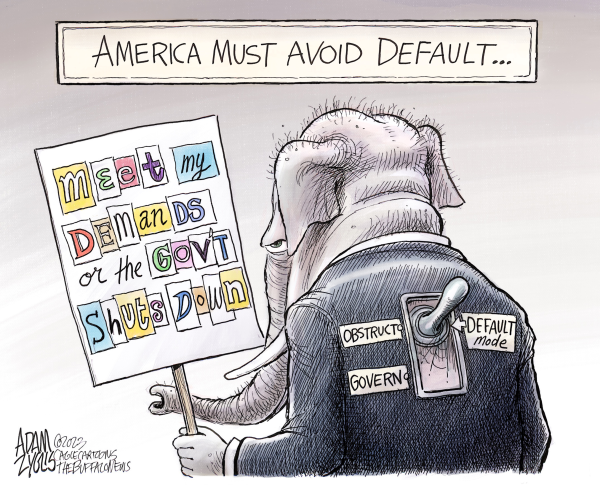 Debt Ceiling Crisis | Adam Zyglis | Comics | ArcaMax Publishing