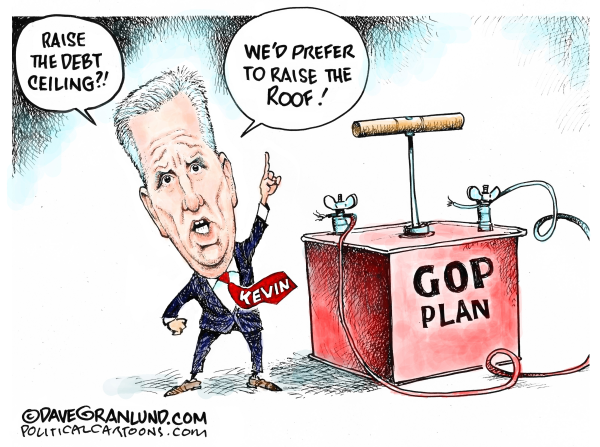 GOP Debt Ceiling plan | Dave Granlund | Comics | ArcaMax Publishing
