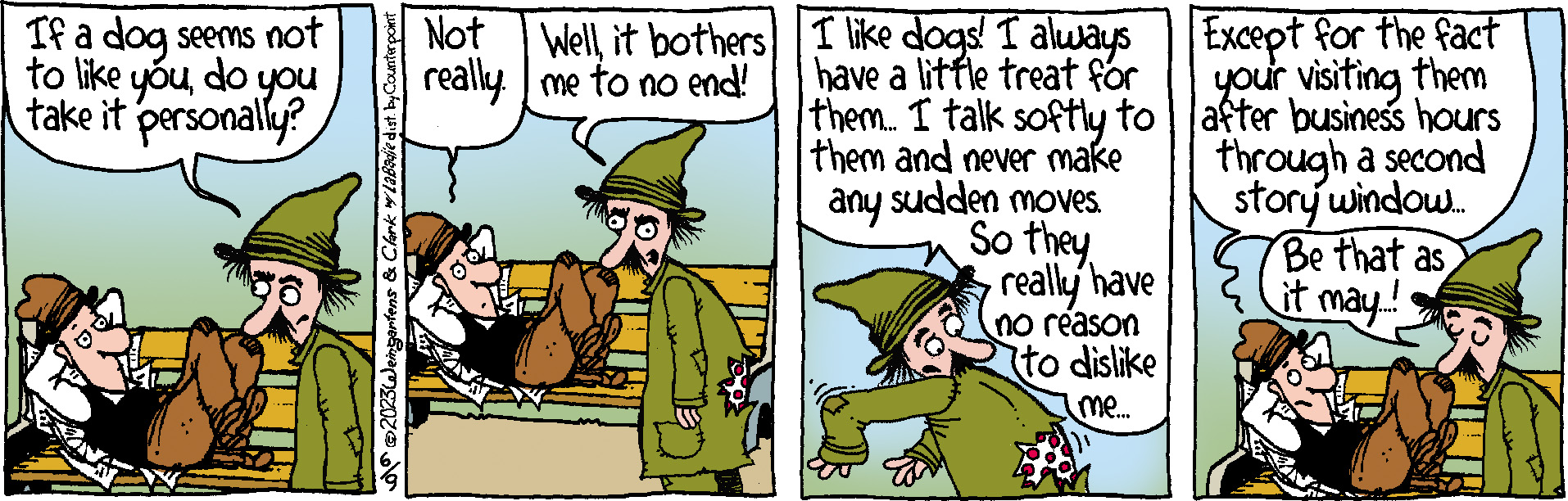 Barney & Clyde for 6/9/2023 | Barney & Clyde | Comics | ArcaMax Publishing