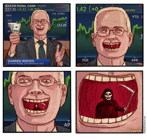 Exxon Killer Profits | Peter Kuper | Comics | ArcaMax Publishing