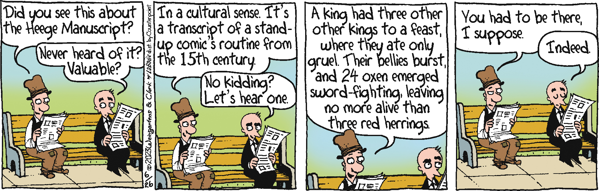 Barney & Clyde for 6/26/2023 | Barney & Clyde | Comics | ArcaMax Publishing