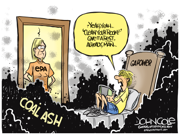 GEORGIA Coal ash cleanup and the EPA | John Cole | Comics | ArcaMax ...