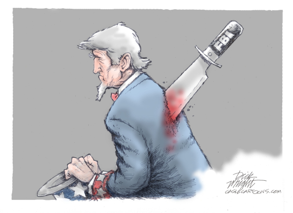 FBI Stabbing America in Back | Dick Wright | Comics | ArcaMax Publishing