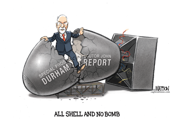 Long Awaited Bombshell Report is a Dud | RJ Matson | Comics | ArcaMax ...
