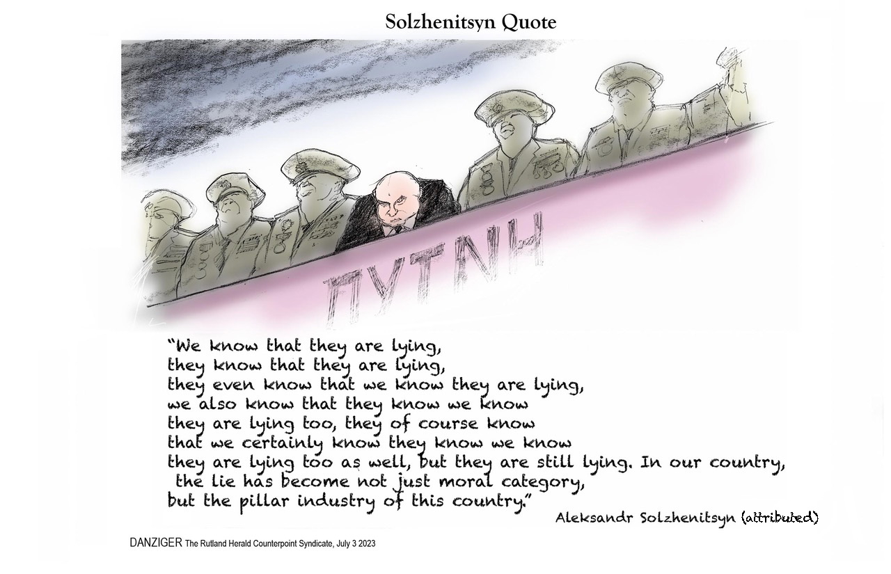 Jeff Danziger for 7/3/2023 | Jeff Danziger | Comics | ArcaMax Publishing