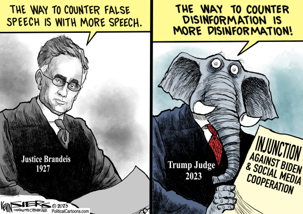 Protected Disinformation | Kevin Siers | Comics | ArcaMax Publishing