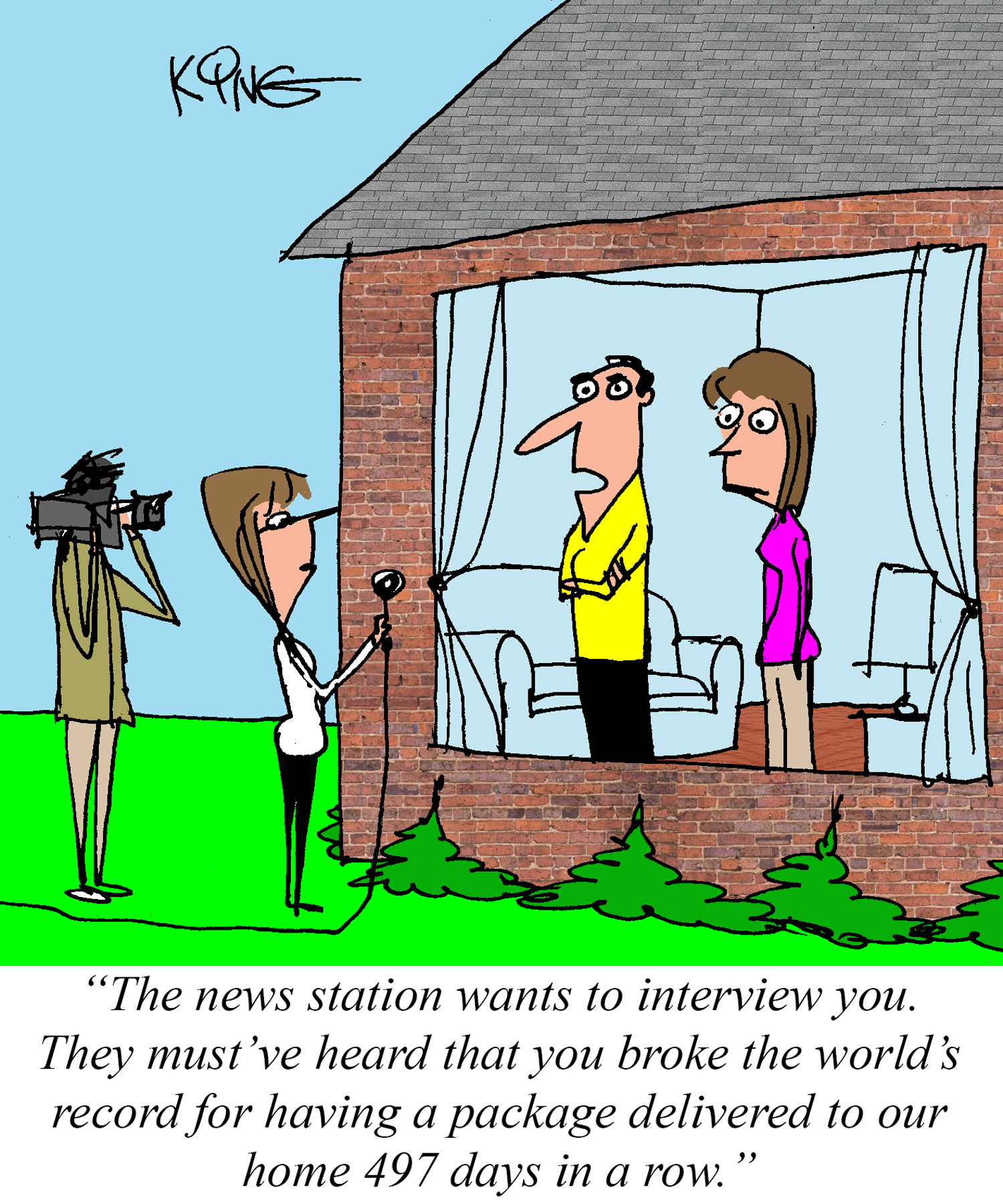 Jerry King Cartoon for 7/16/2023 | Jerry King Cartoons | Comics ...